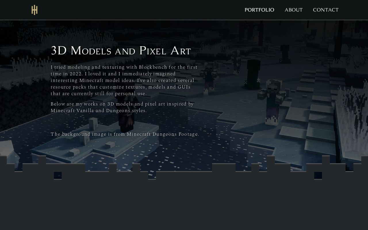 3D Models and Pixel Art | RAVEIMP